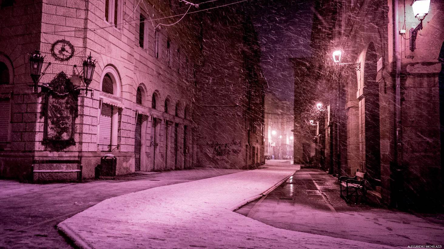 Fine art photos of Trieste under the snow, December 2012