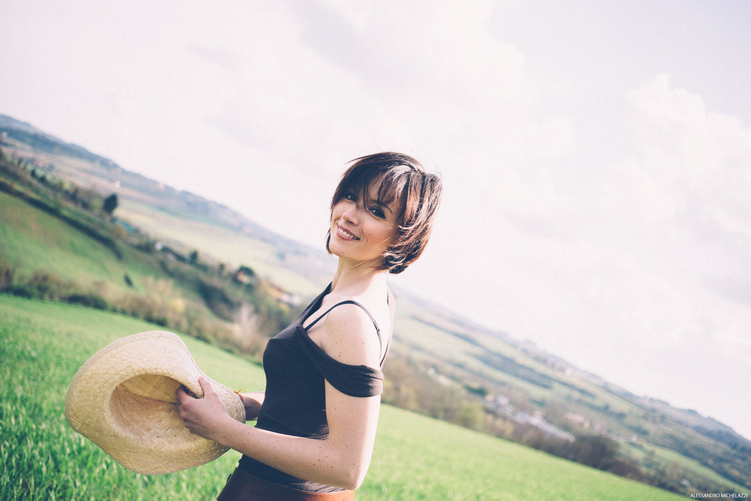 Portrait photos in Tuscany using the Canon 40mm f/2.8 pancake